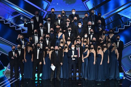 Musicians Wear Face Masks On Stage Editorial Stock Photo - Stock Image ...