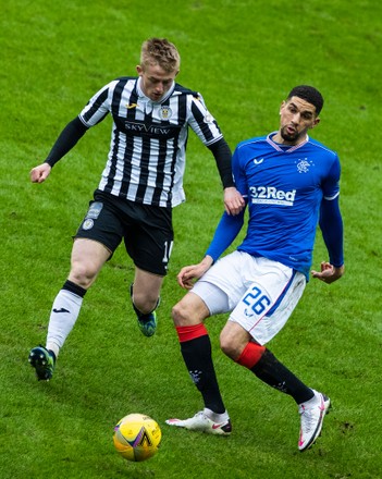Leon Balogun Rangers Cameron Macpherson St Redakčních stock fotografií ...