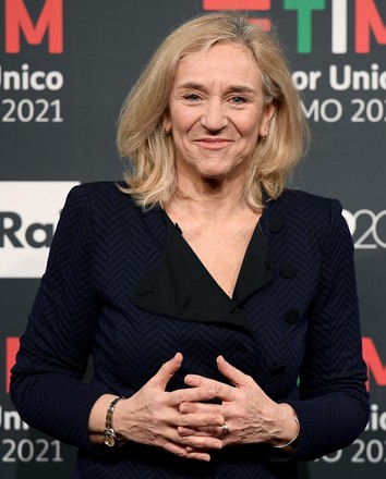 Italian Journalist Giovanna Botteri Poses During Editorial Stock Photo ...