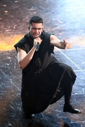 Italian Singer Mahmood Editorial Stock Photo - Stock Image | Shutterstock