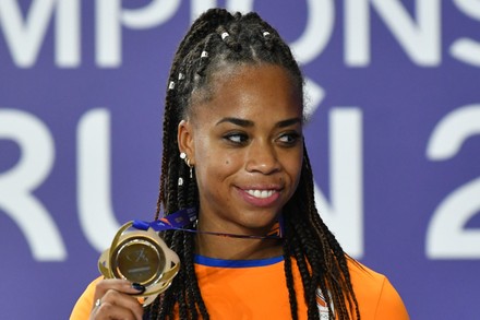 Bronze Medalist Jamile Samuel Netherlands Pose Editorial Stock Photo ...