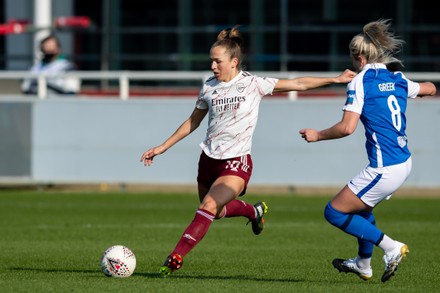 Referee Jane Simms Jordan Nobbs Arsenal Editorial Stock Photo - Stock ...