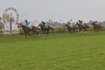 JDW Pakistan annual Derby Horse Race, Lahore, Punjab - 07 Mar 2021 ...