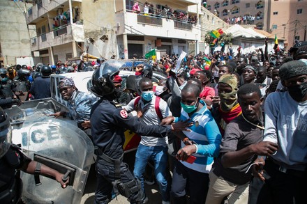 Senegal opposition protest, Dakar - 08 Mar 2021 Stock Pictures ...