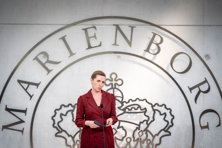 Danish Prime Minister Mette Frederiksen Speaks Editorial Stock Photo ...