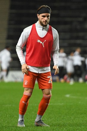 Blackpool Goalkeeper Stuart Moore 28 During Editorial Stock Photo ...
