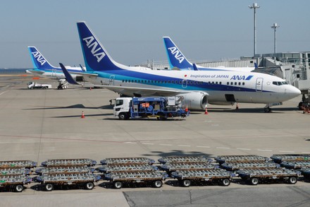 Nippon Airways Ana Airplanes Seen Tokyo Editorial Stock Photo - Stock ...