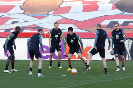 Players Molde Fk During Training Session Editorial Stock Photo - Stock ...