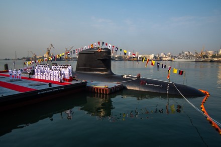 Commissioning Ceremony Ins Karanj Indian Navy Editorial Stock Photo ...