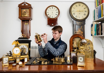 Pictured Lewis Walduck Youngest Ever Clock Editorial Stock Photo ...