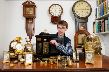 Pictured Lewis Walduck Youngest Ever Clock Editorial Stock Photo ...