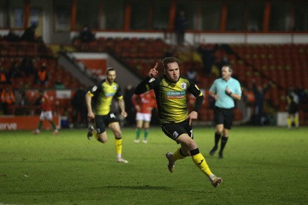 Barrows Josh Kay Celebrates After Scoring Editorial Stock Photo - Stock ...