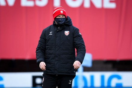 George Barton Gloucester Rugby Warms Before Editorial Stock Photo ...