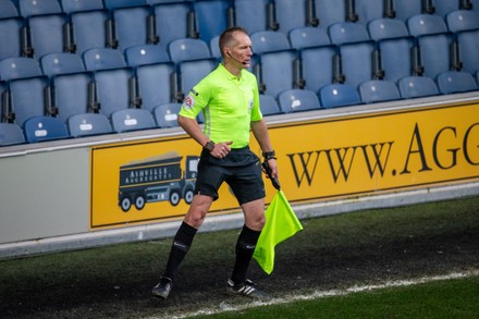 Assistant Referee Michael George During Efl Editorial Stock Photo ...