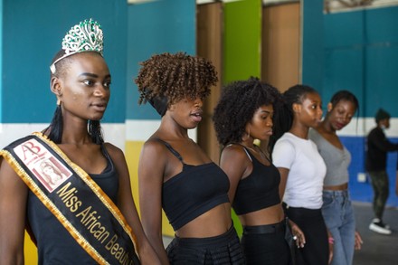 Young Models Pose They Trained By Editorial Stock Photo - Stock Image ...