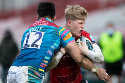George Barton Gloucester Tackled By Jack Editorial Stock Photo - Stock ...