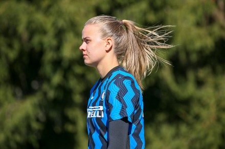 Caroline Moller Hansen Fc Internazionale Looks Editorial Stock Photo ...