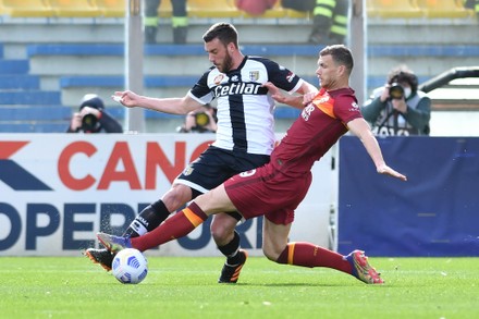 Italian football, Serie A match, Parma Calcio vs AS Roma, Parma, Italy ...