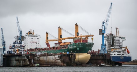 General View Bredo Dry Docks Shipyards Editorial Stock Photo - Stock ...