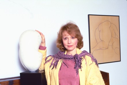 Piper Laurie photoshoot, Los Angeles, Califoria, USA - 1985 Stock ...