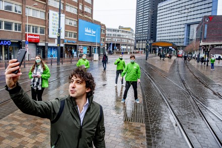 Groenlinks Party Leader Jesse Klaver Hands Editorial Stock Photo ...