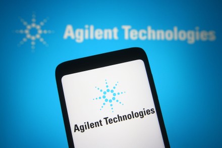 This Photo Illustration Agilent Technologies Logo Editorial Stock Photo ...