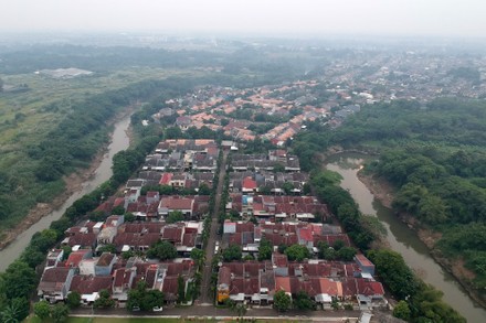 Aerial View Housing Complex Next Cikeas Editorial Stock Photo - Stock ...