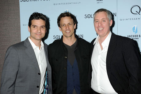 Lr David Levien Seth Meyers Brian Editorial Stock Photo - Stock Image ...