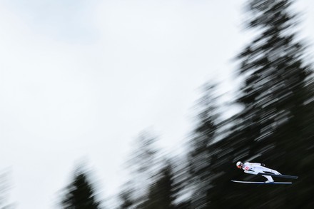Lukas Greiderer Austria Action During Provisional Editorial Stock Photo ...