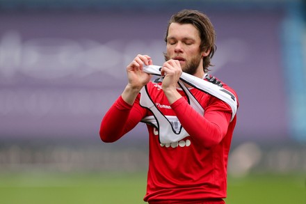Jonny Howson 16 Middlesbrough Warms During Editorial Stock Photo ...
