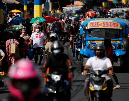 Crowd Filipino Residents Seen Rushing Store Editorial Stock Photo ...