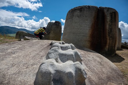 Pokokea Megalith Site In Central Sulawesi, Poso, Central Sulawesi ...