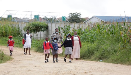 Schools re-open in Zimbabwe, Ruwa - 22 Mar 2021 Stock Pictures ...