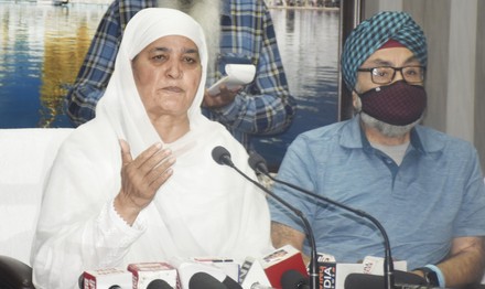 Shiromani Gurdwara Parbandhak Committee Sgpc President Editorial Stock ...