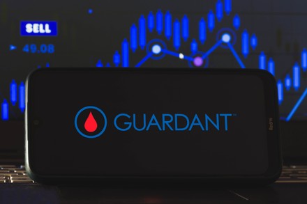 This Photo Illustration Guardant Health Logo Editorial Stock Photo ...