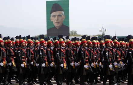 Pakistani Frontier Corps Fc Soldiers Pass Editorial Stock Photo - Stock ...