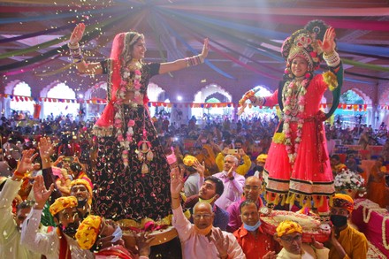 Fag Utsav Celebration In Jaipur, India - 25 Mar 2021 Stock Pictures ...