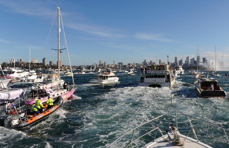 Jessica Watsons Yacht Ellas Pink Lady Editorial Stock Photo - Stock ...