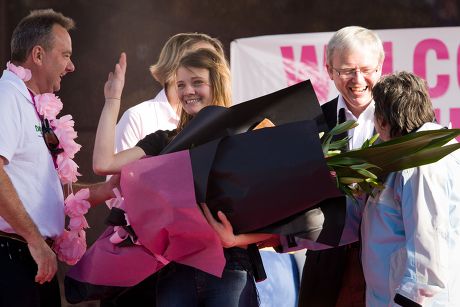 Jessica Watson Her Parents Julie Roger Editorial Stock Photo - Stock ...