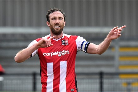 Rory Mcardle 6 Exeter City Gestures Editorial Stock Photo - Stock Image ...