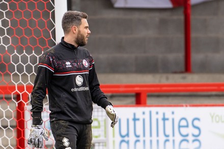 Crawley Town Goalkeeper Stuart Nelson 37 Editorial Stock Photo - Stock ...