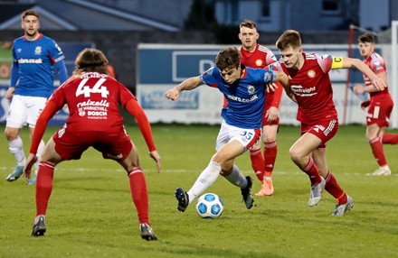 Portadown Vs Linfield Portadowns Ben Tilney Editorial Stock Photo ...