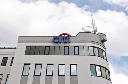 Citibank Logo Seen Bank Office Building Editorial Stock Photo - Stock ...