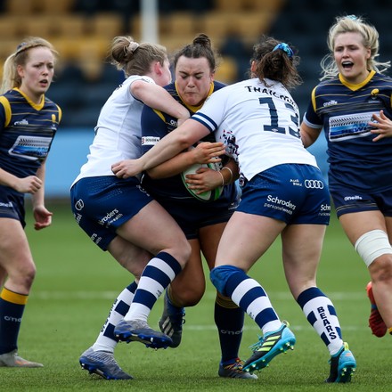 Meg Varley Worcester Warriors Tackled Editorial Stock Photo - Stock ...