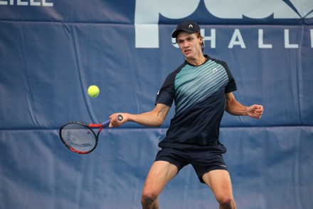 ATP Challenger Tour tennis tournament, Marcel Bernard complex, Lille ...