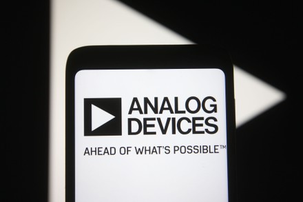 This Photo Illustration Analog Devices Logo Editorial Stock Photo ...