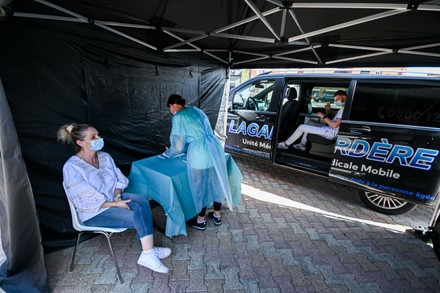 First Mobile Car Center Pcr Screening Editorial Stock Photo - Stock ...