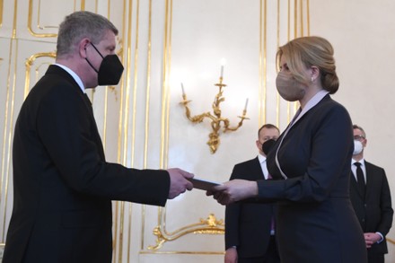 Slovak President Zuzana Caputova R Appoints Editorial Stock Photo ...