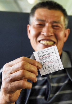 Passenger Show His Ticket On Train Editorial Stock Photo - Stock Image ...