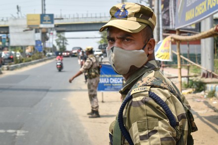Cisf Central Industrial Security Force Soldier Editorial Stock Photo ...